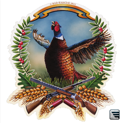 Samolepka - Bažant - barevná :: MARS & ARMS