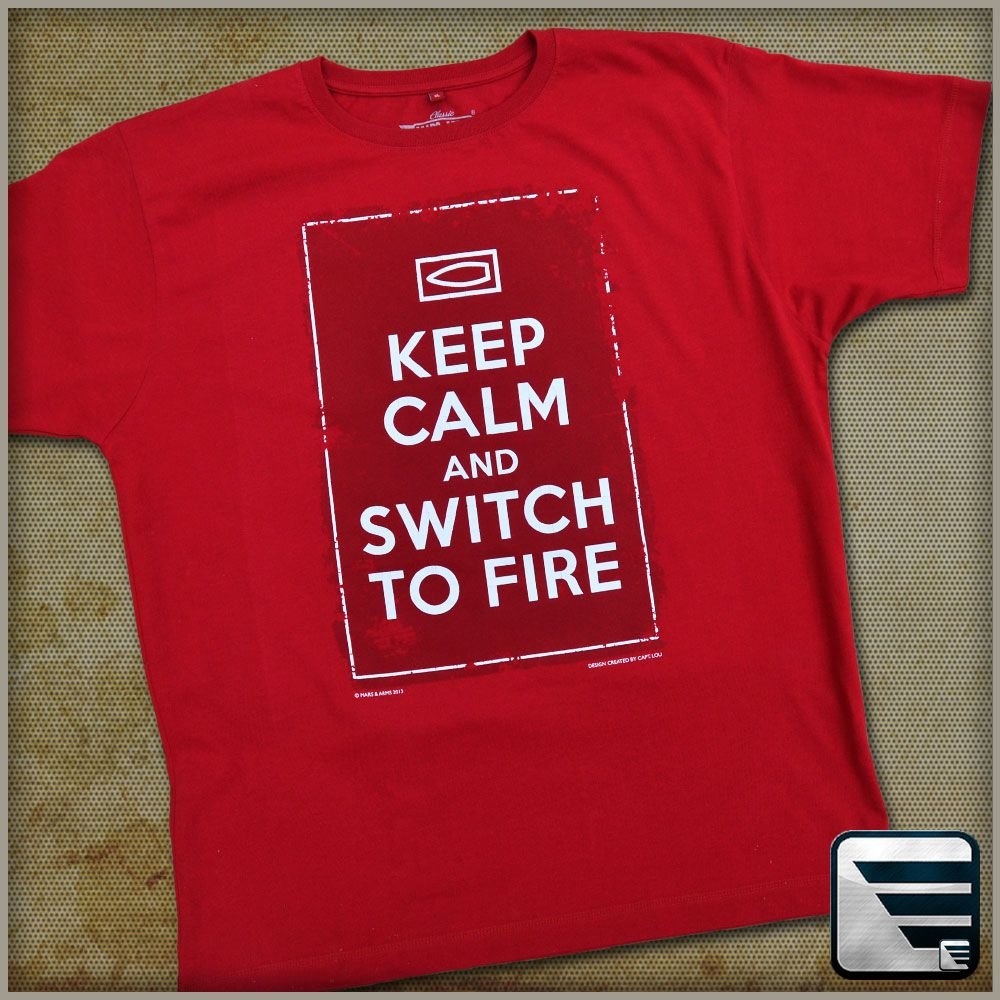 ARMY TRIKO KEEP CALM :: MARS & ARMS