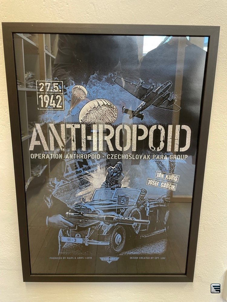 Plakát ANTHROPOID :: MARS & ARMS